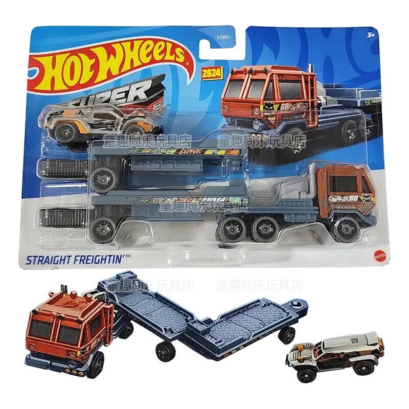 Hot Wheels Straight Freightin', серый
