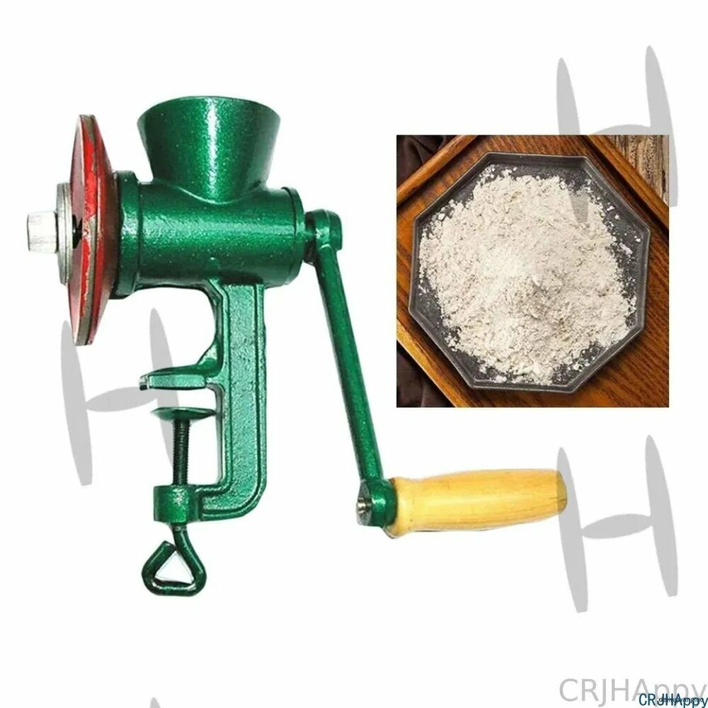 Зерновая мельница мясорубка ручная рукоятка кухонная помощь 23x6,5 см