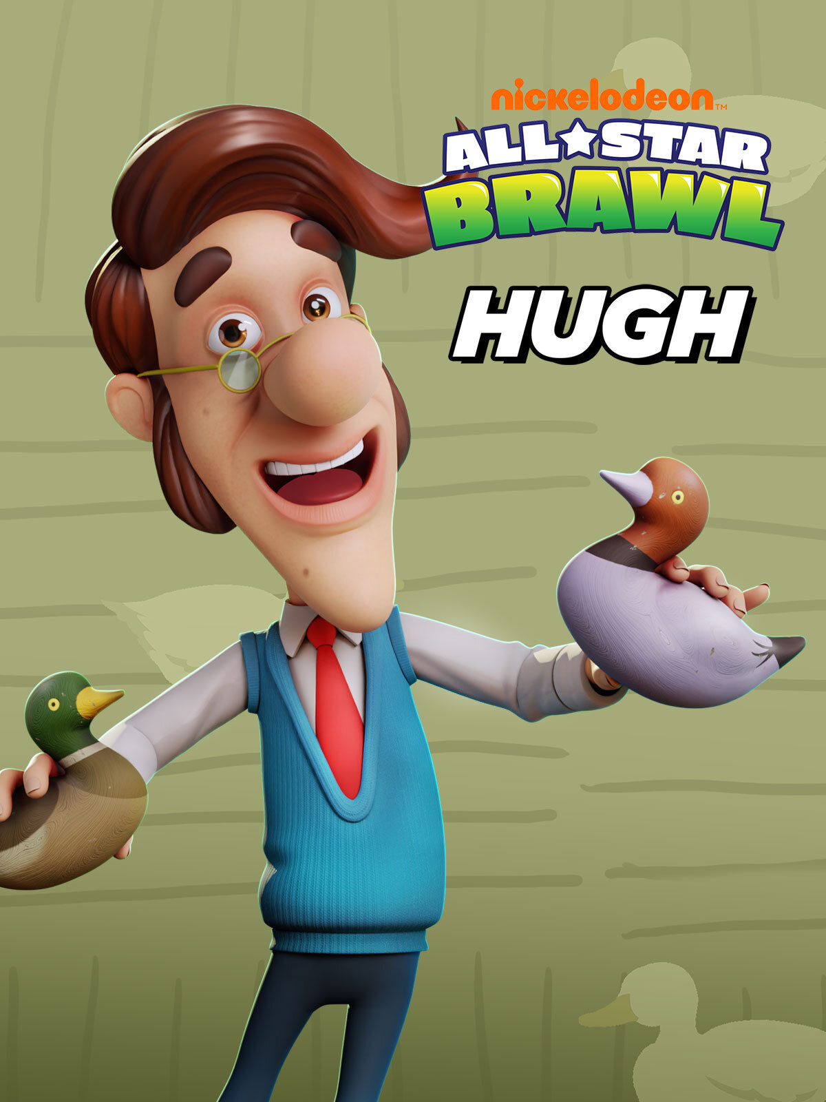 Nickelodeon All-Star Brawl - Hugh Neutron Brawler Pack
