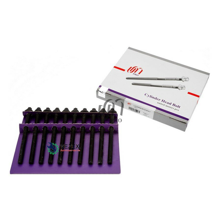 UMPRO HBS0057-10 Болты ГБЦ, комплект