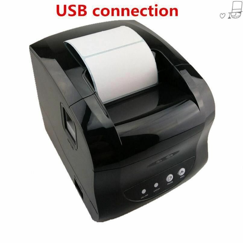 Принтер для наклеек/этикеток лазерный 365B, черный матовый