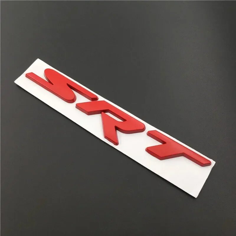 Наклейка SRT Red для Dodge, Ram