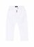 Джинсы DSQUARED2 Distressed logo jeans, размер 4 года, бежевый/белый