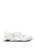 Кроссовки ASH Mesh-panelled crossover-strap sneakers, размер 40, серебристый/кра...