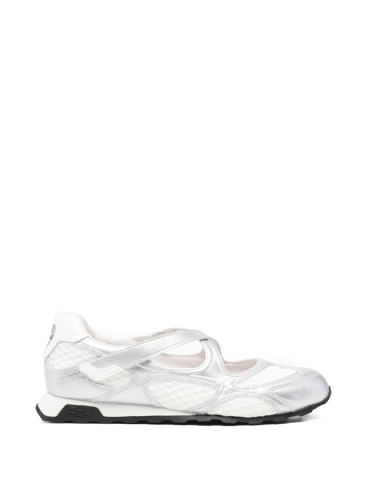 Кроссовки Mesh-panelled crossover-strap sneakers