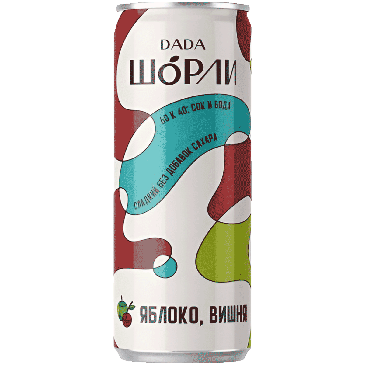 Напиток Шорли Яблоко/Вишня безалкогольный 0,33 л ж/б