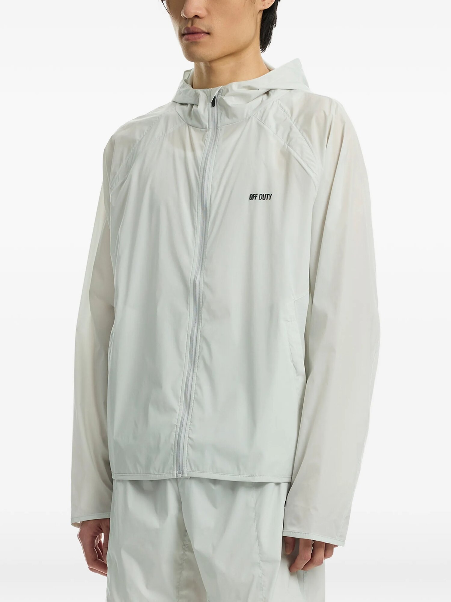 Куртка OFF DUTY Logo-print hooded jacket, размер 50 — фото 1