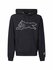 Худи Ice Cream running dog, размер 46, , black/black