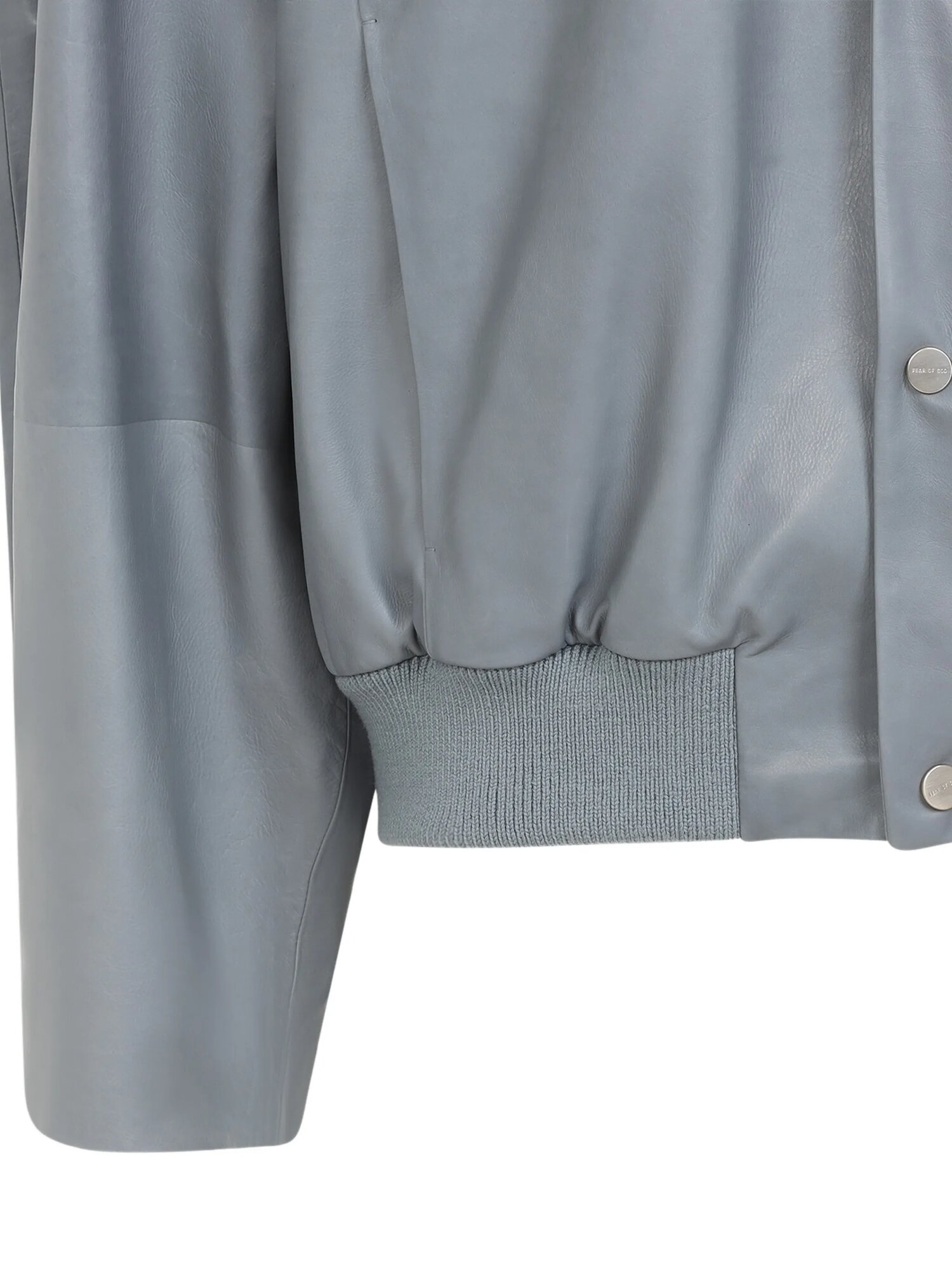 Куртка FEAR OF GOD Number-motif bomber jacket, размер 50, grey — фото 1