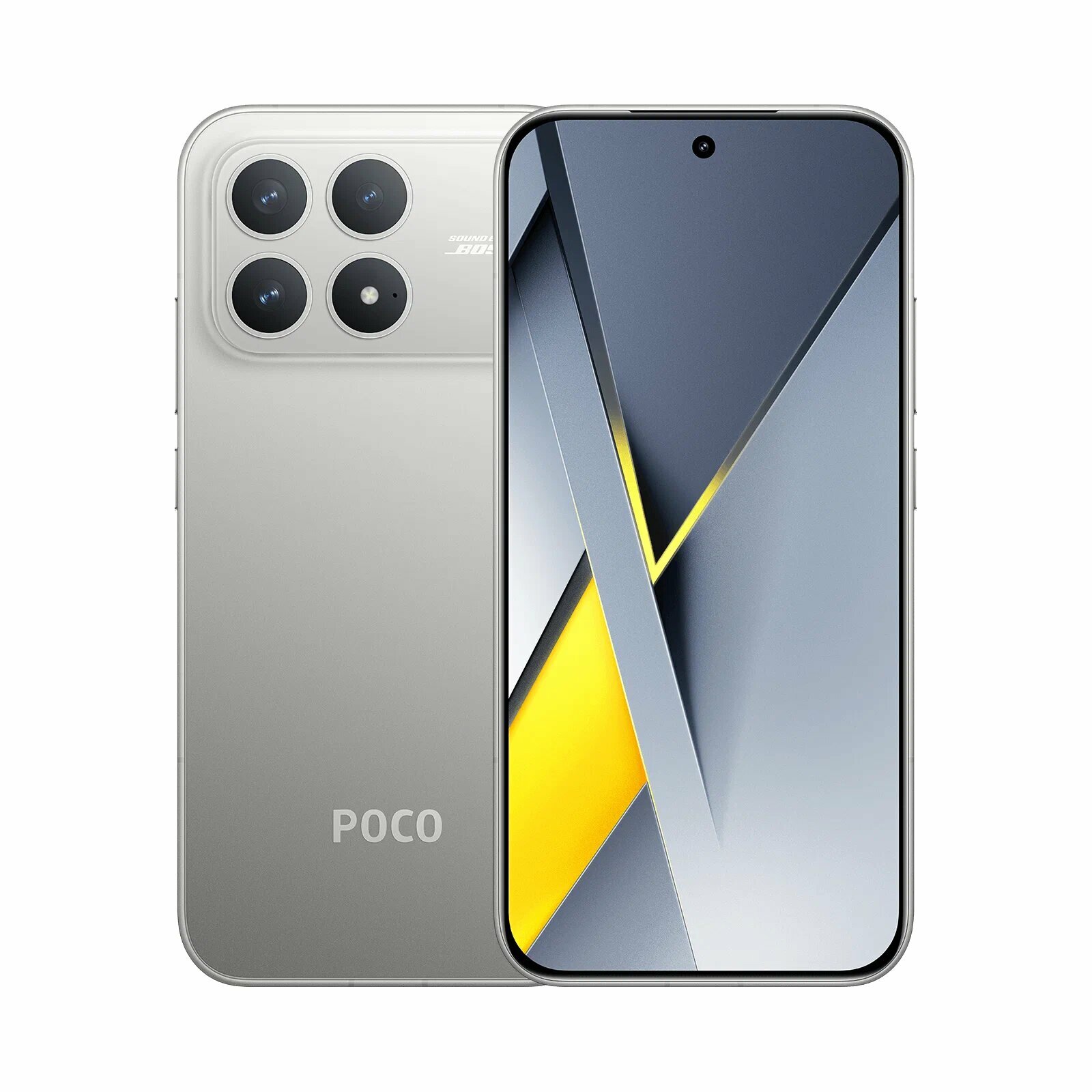 Xiaomi POCO F8 Pro 12/256 ГБ Global, серебристый