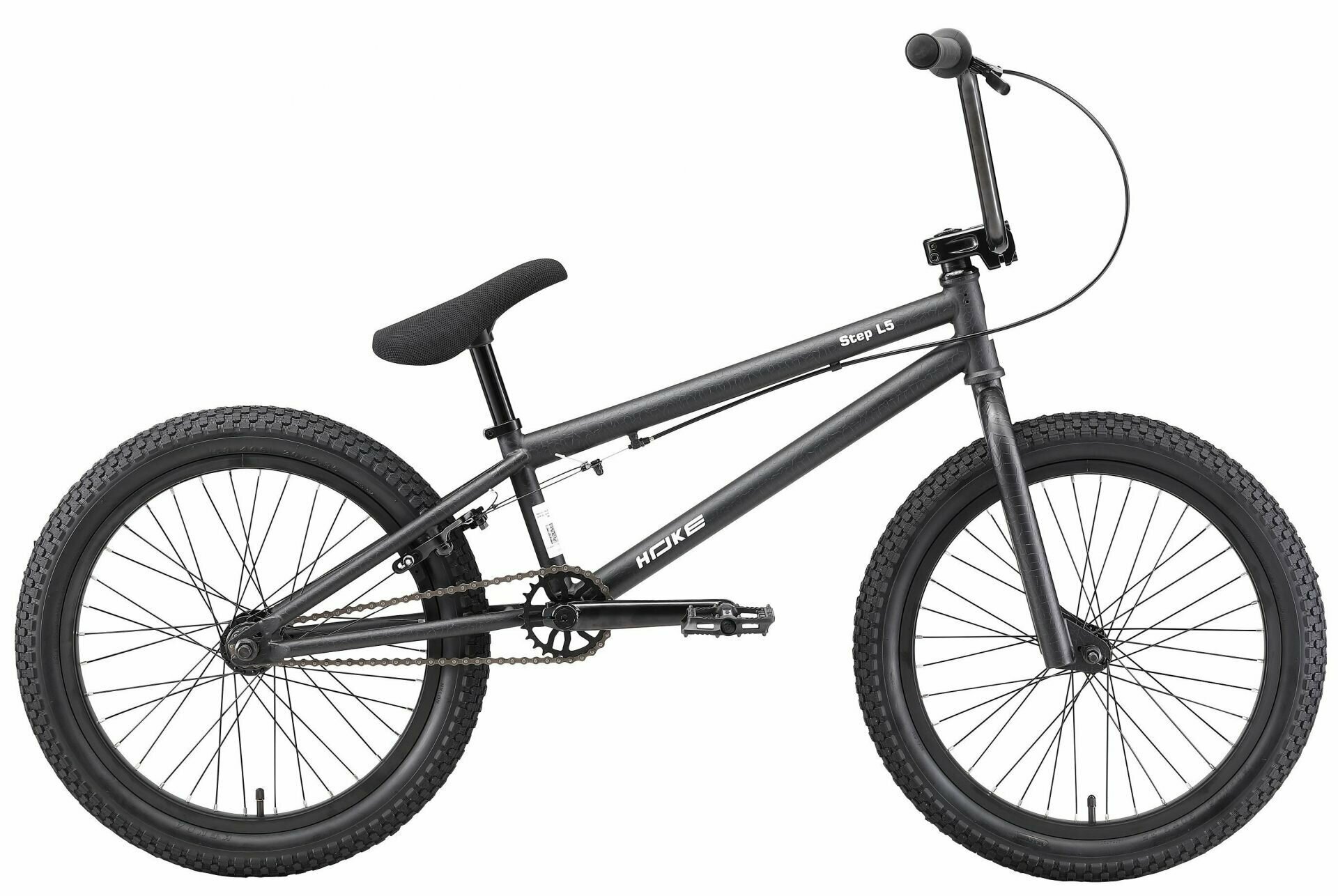Велосипед трюковой Bmx HOKE Step L5 чёрный под рост 127-170 см
