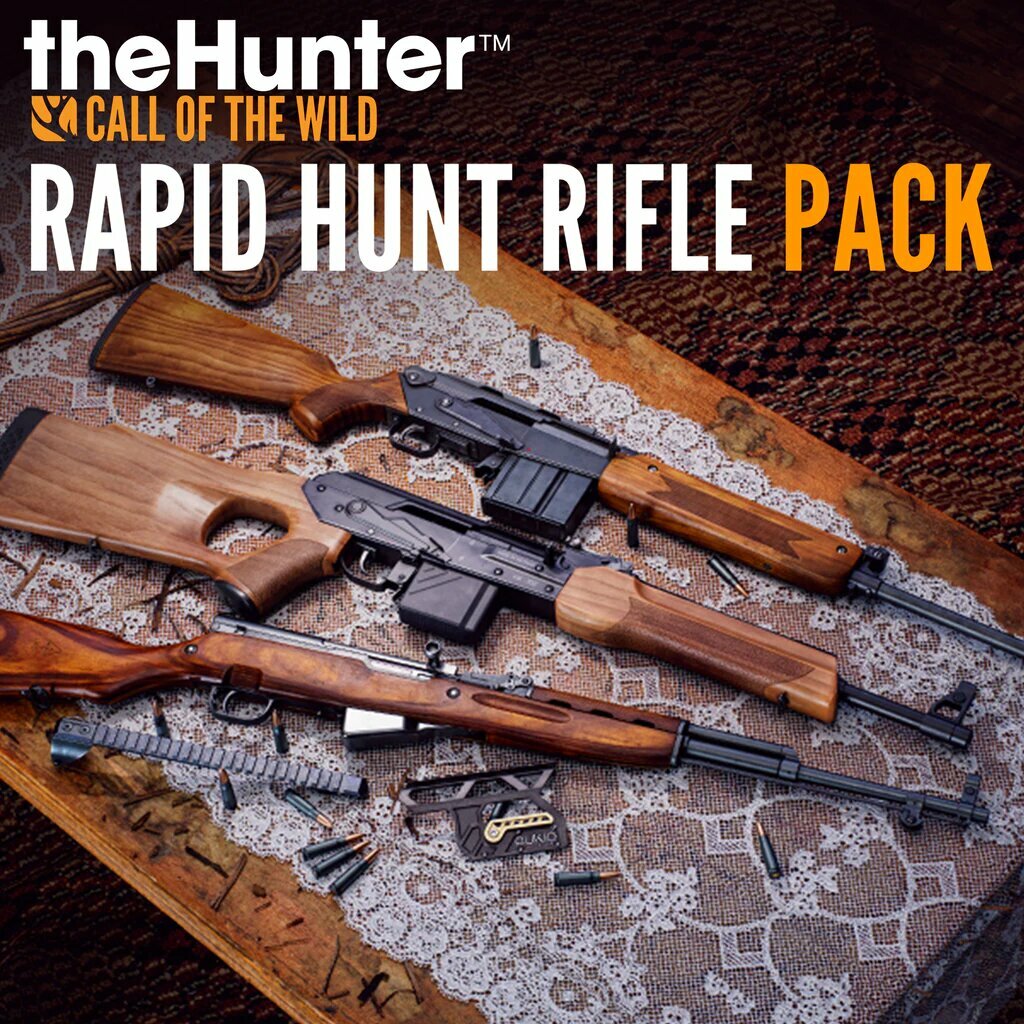 Дополнение theHunter: Call of the Wild - Rapid Hunt Rifle Pack, цифровое издание PlayStation 4, регион Индия / код пополнения баланса
