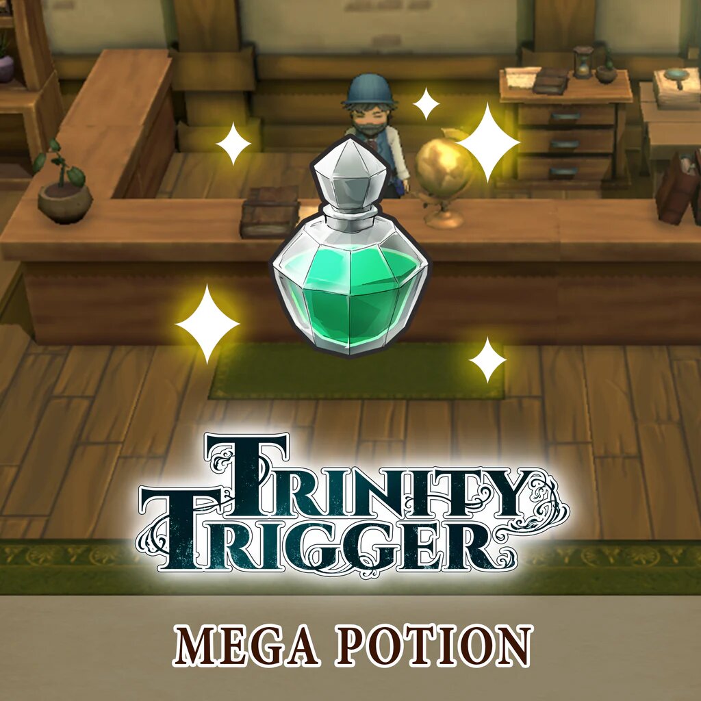 Дополнение Trinity Trigger - Purchase Permit: Mega Potion, цифровое издание PlayStation 5, регион Турция / код пополнения баланса