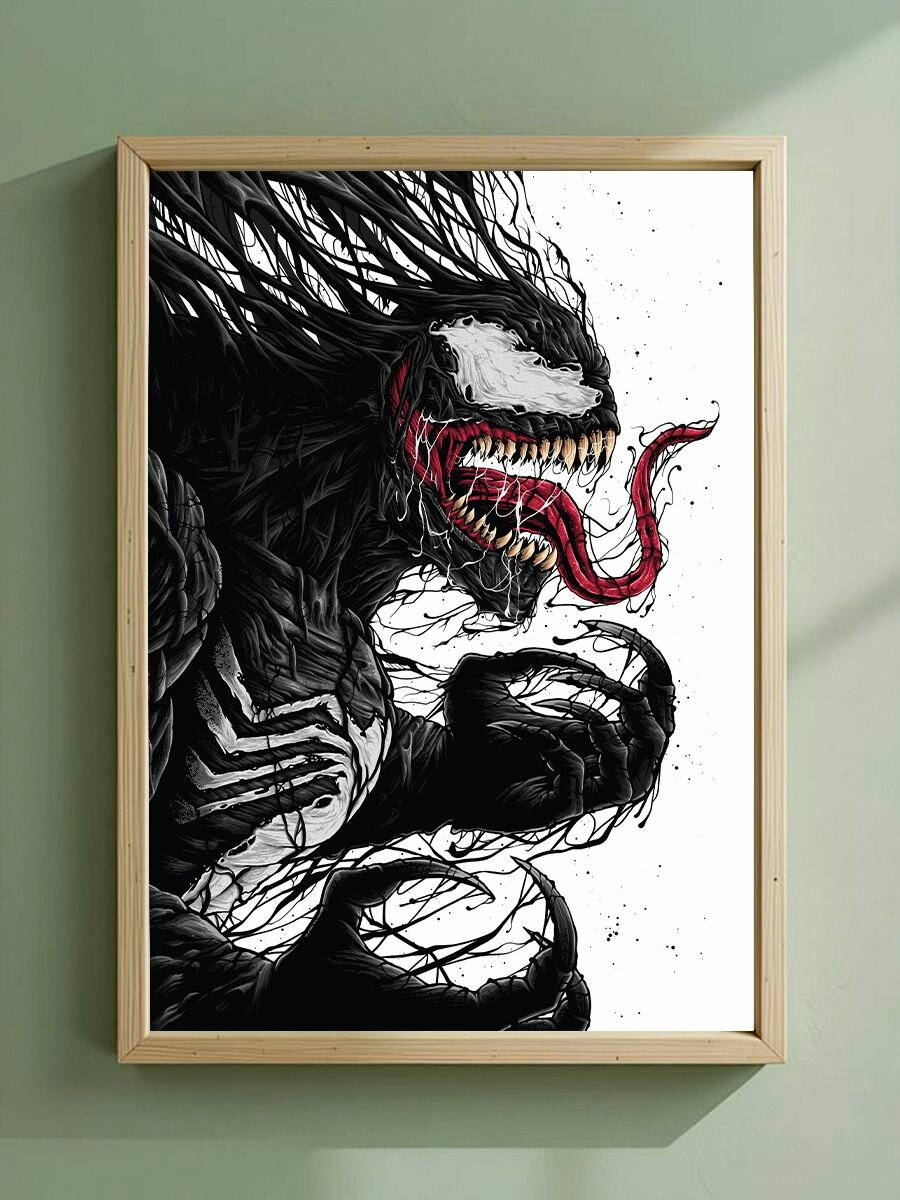 Постер, плакат на стену "Venom / Веном" 42 см х 29,7 см (А3)