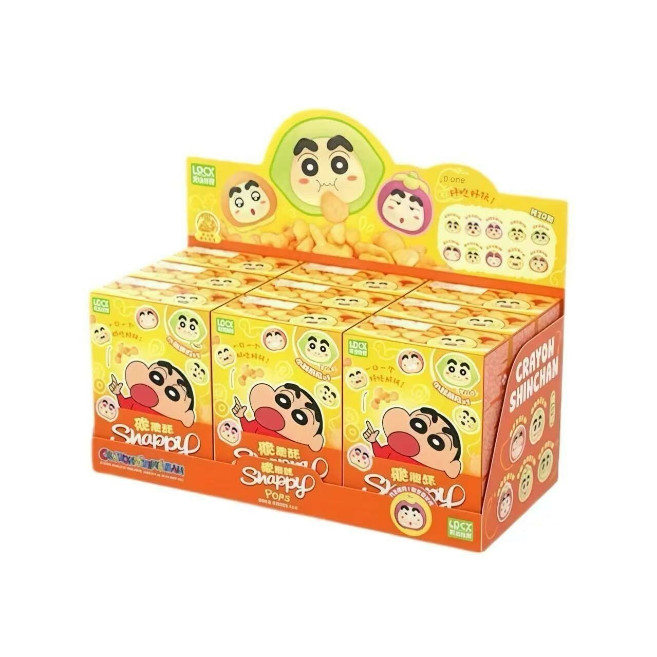 Mengjidou Crayon Shin-chan Look I Change Vol.2 Полная коробка, 9 деталей, коллекционный Blind Box