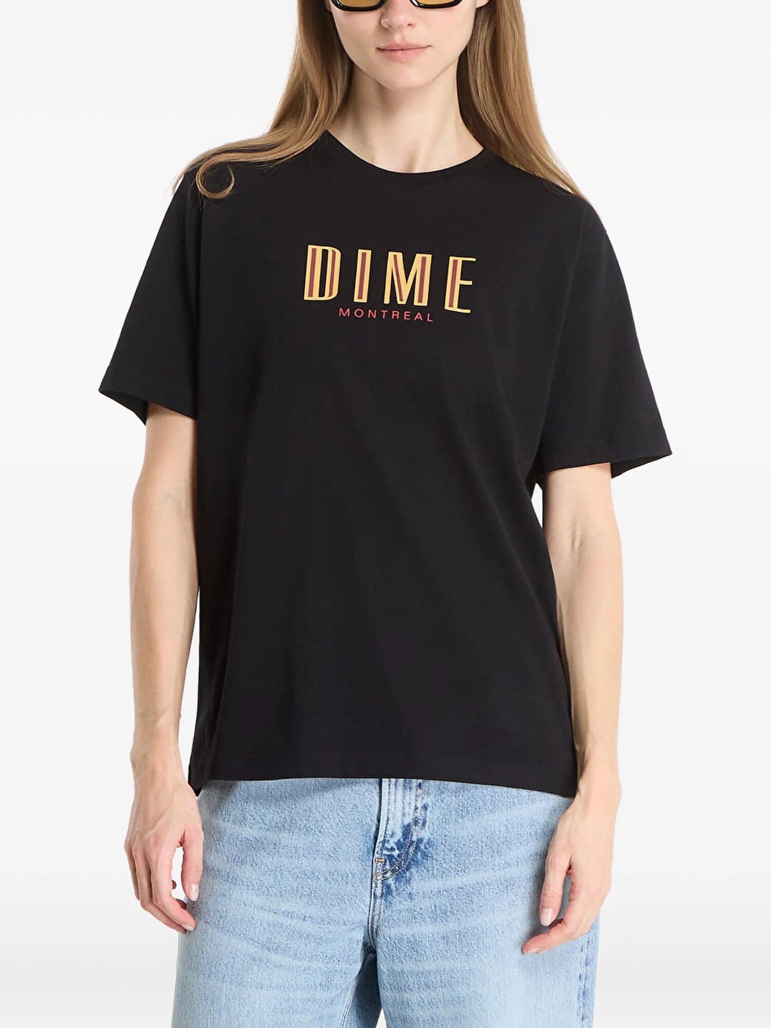 Футболка Dime, размер S, black/black — фото 1