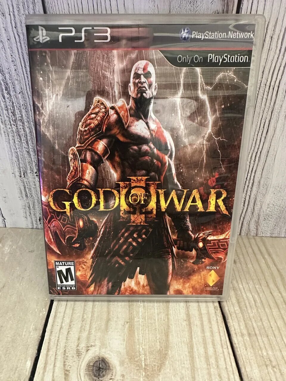 Диск с игрой God Od War 3 Для PlayStation 3 (Лицензия) Англ Язык