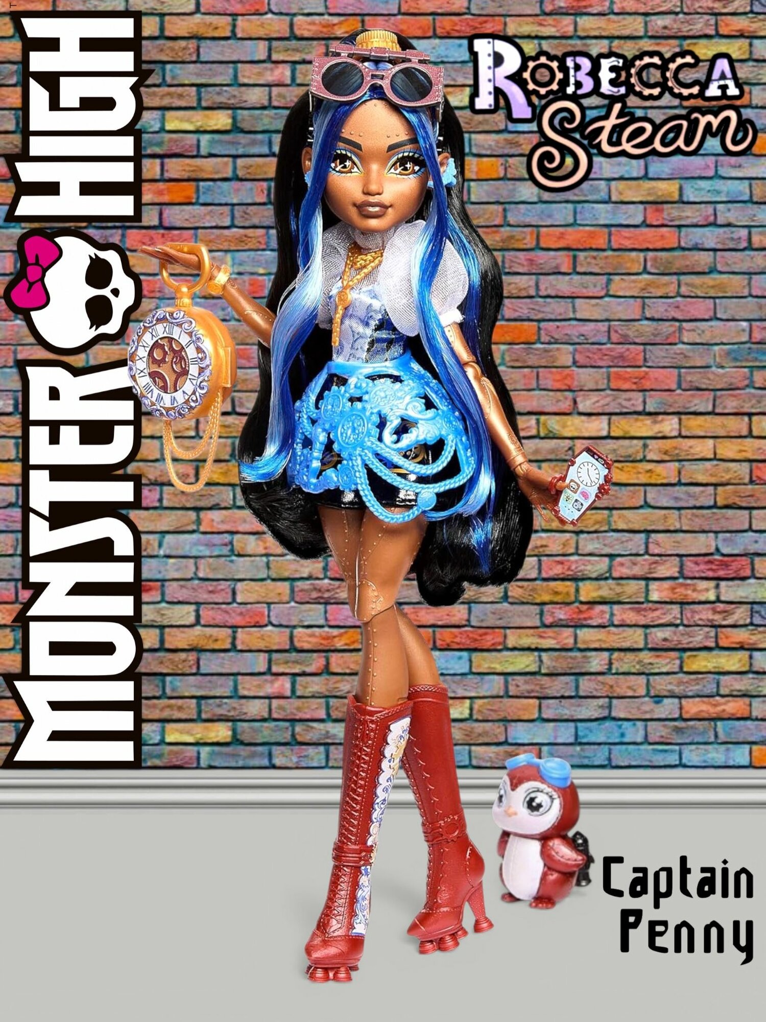 Кукла Monster High Robecca Steam G3 - Монстер Хай Робекка Стим JMB81