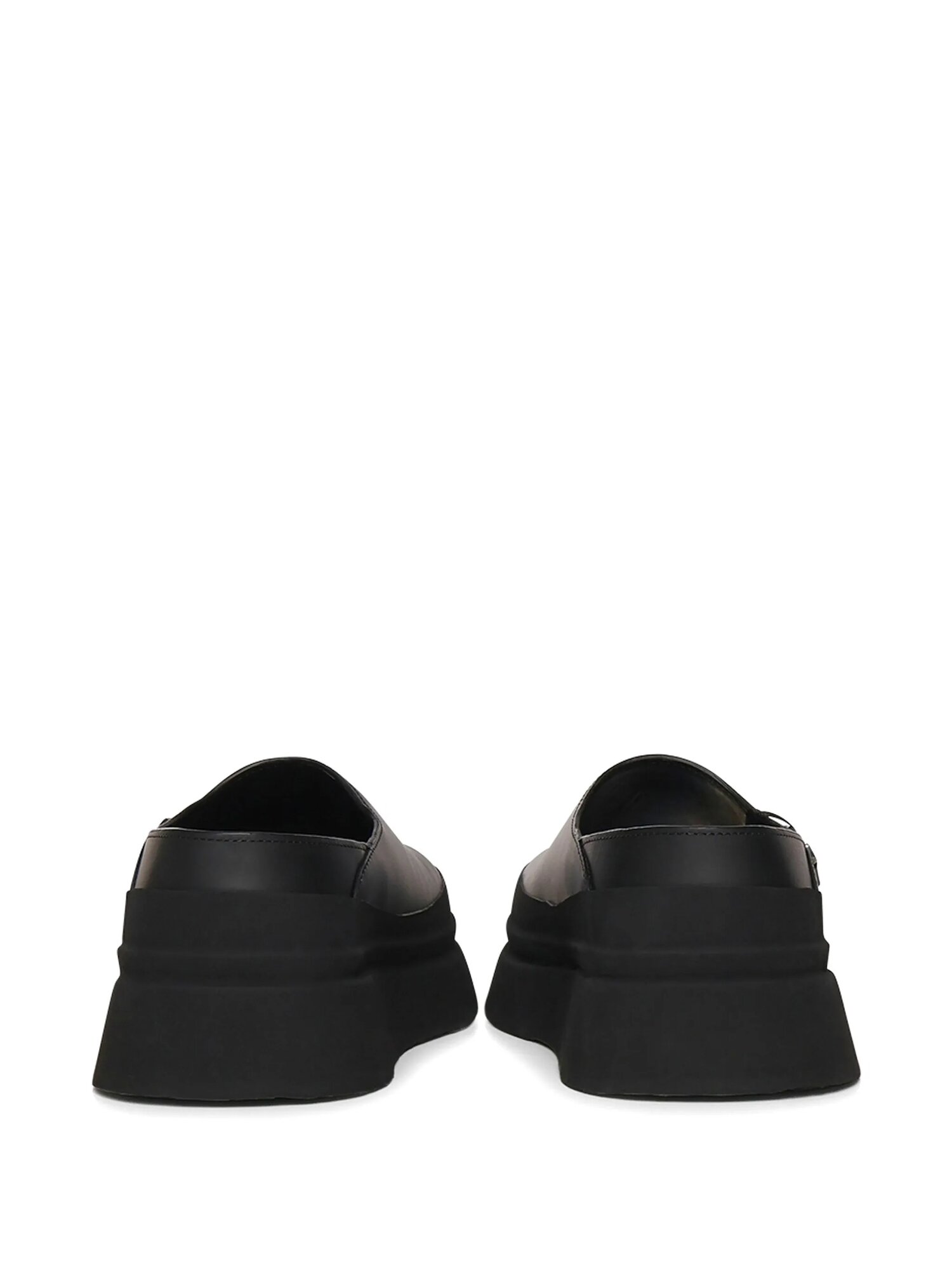 Лоферы Heliot Emil Logo-plaque platform loafers, размер 43, black/black — фото 1