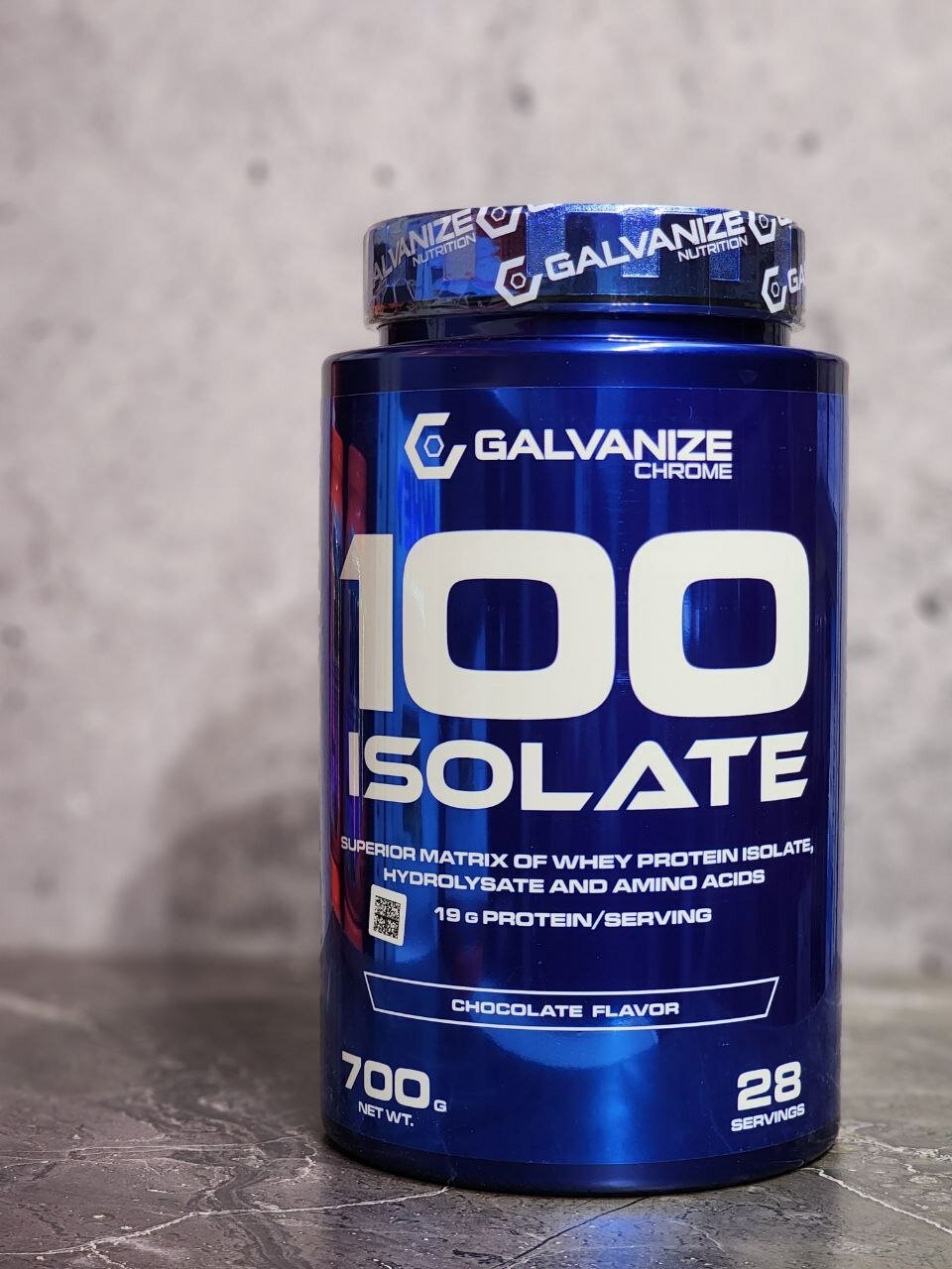 Изолят сывороточного белка Galvanize Chrome - 100 Isolate (700 г) со вкусом Ваниль