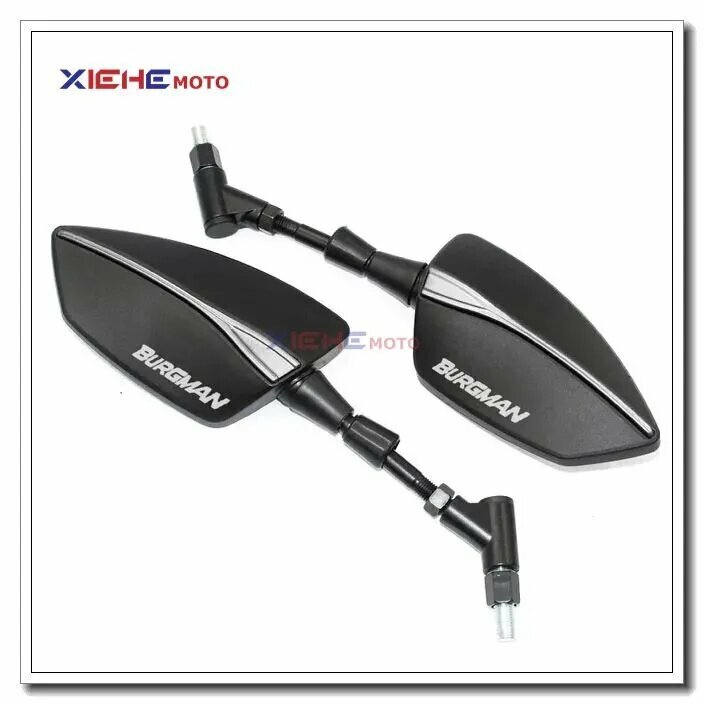 Для мотоциклов SUZUKI BURGMAN AN125 AN250 AN400 AN650 AN 650, регулируемые боковые зеркала заднего вида