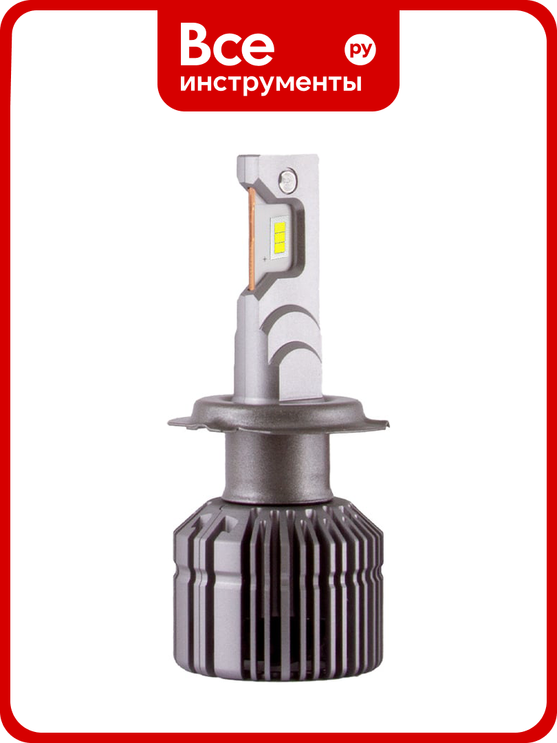Светодиодные лампы MTF LIGHT DYNAMIC VISION LED, H7/H18, 30W, 2500lm, 5500K, кулер, комплект. DV07K5