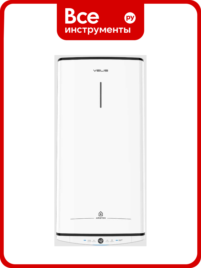 Водонагреватель Ariston VELIS TECH INOX PW ABSE 1003700684, электрический накопительный, нержавеющая сталь