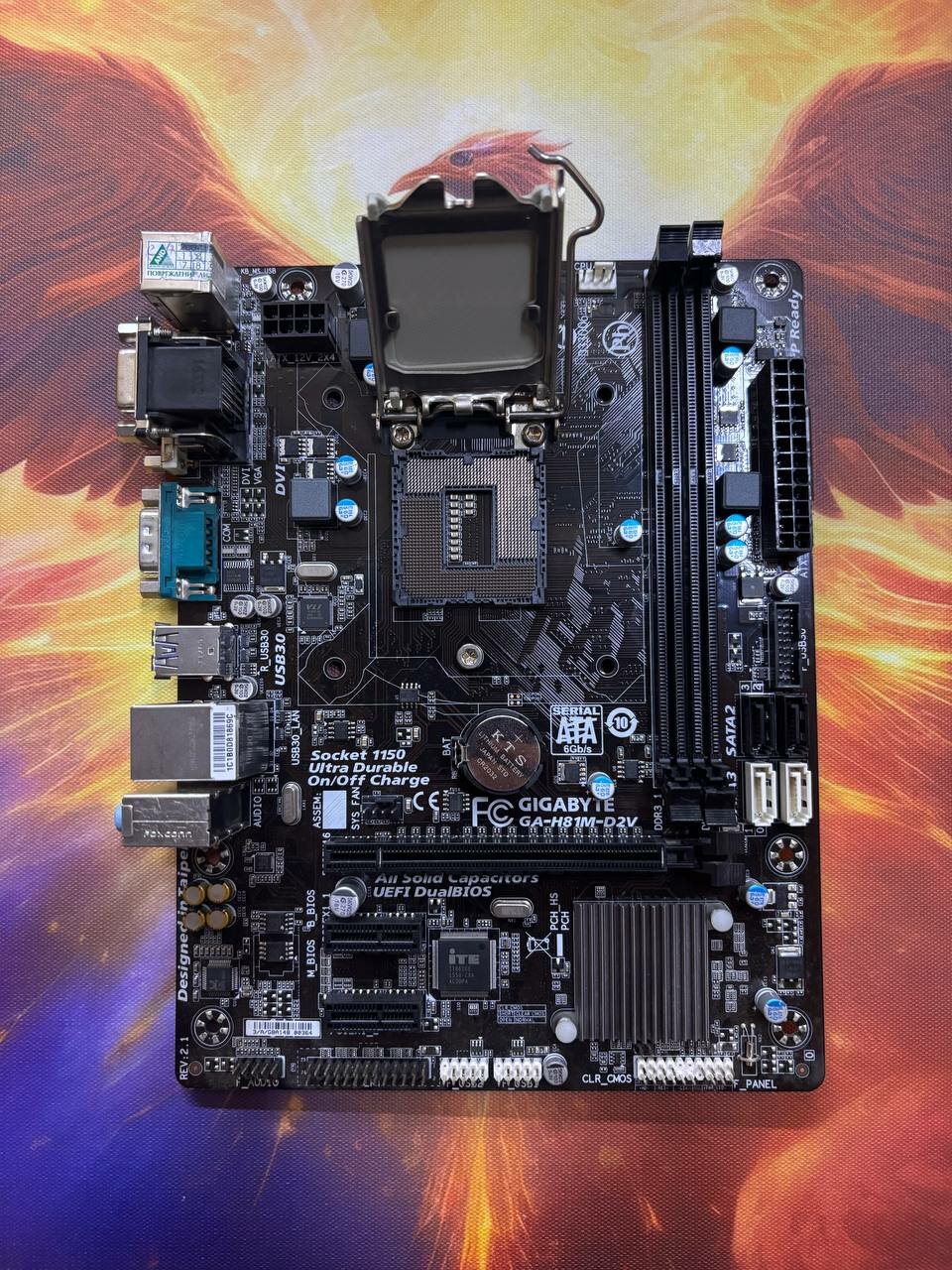 Материнская плата GIGABYTE GA-H81M-D2V Socket 1150
