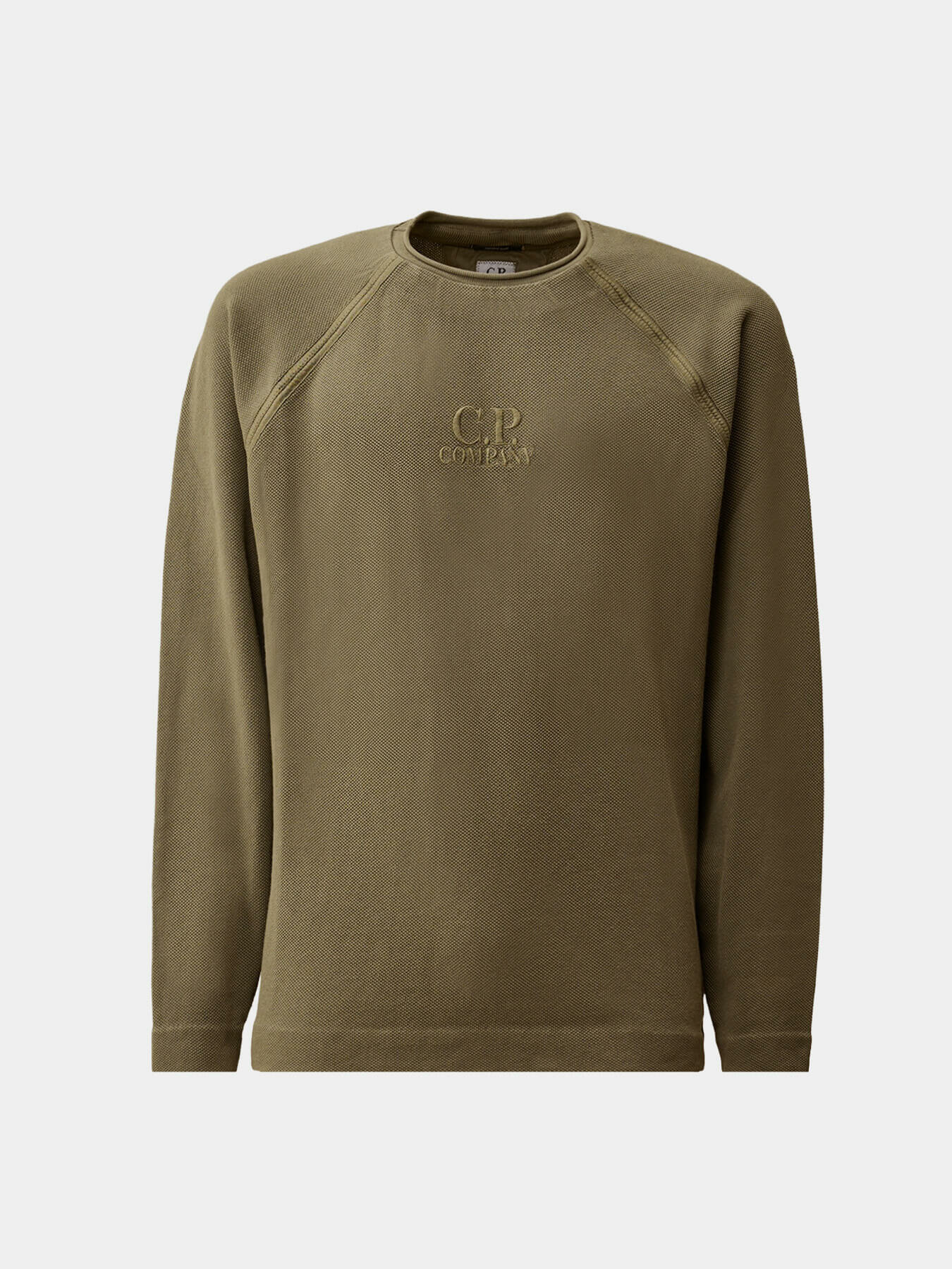 Свитшот HEAVY PIQUET PIGMENT DYED MOCKNECK