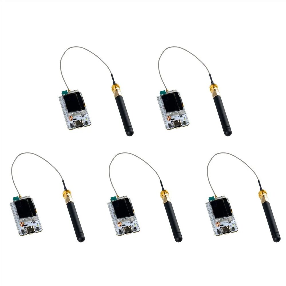 5X Heltec Meshtastic LoRa32 V3 макетная плата 863-928 МГц SX1262 0,96-дюймовый OLED-дисплей BT WIFI ESP32 Lora Kit