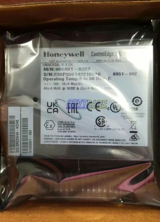 Модуль Hywell 900A01-0202 HC900 8 CHANNEL ANALOG INPUT CARD