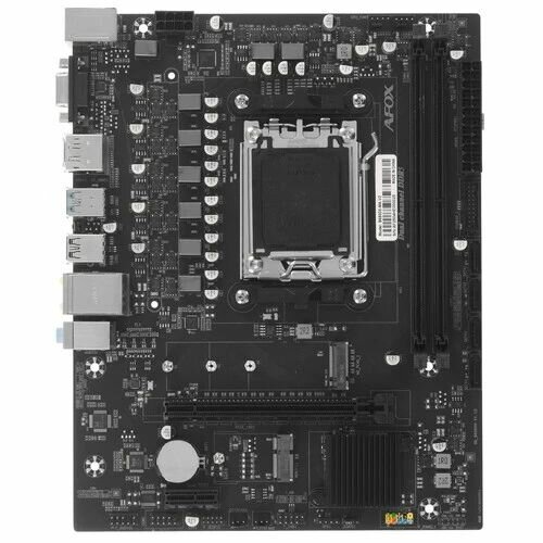 Материнская плата AFOX B650D5-MA-V2 - AM5, AMD B650, 2xDDR5-5600 МГц, 1xPCI-Ex16, 1xM.2, Micro-ATX