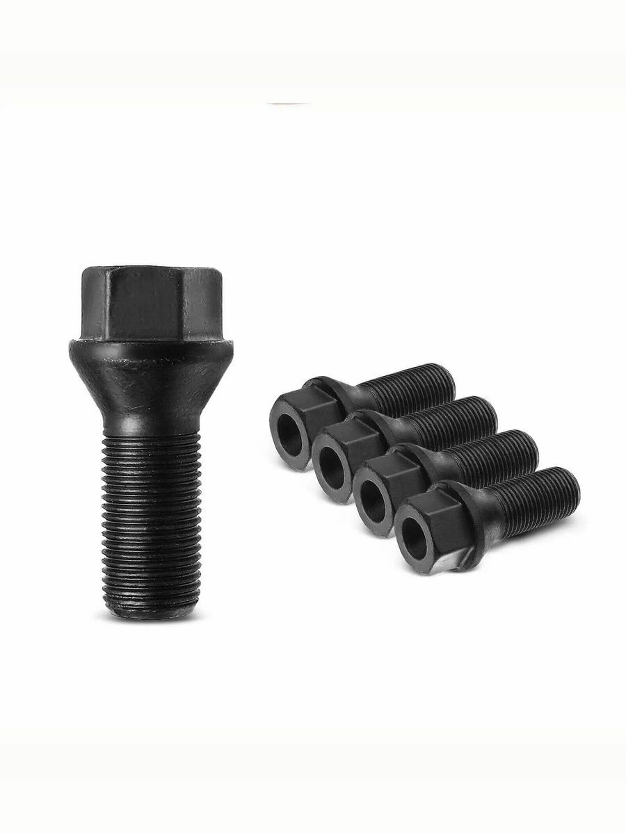 Комплект оригинальных колёсных болтов Schwarz BMW / MINI 36136890324, 5 шт.