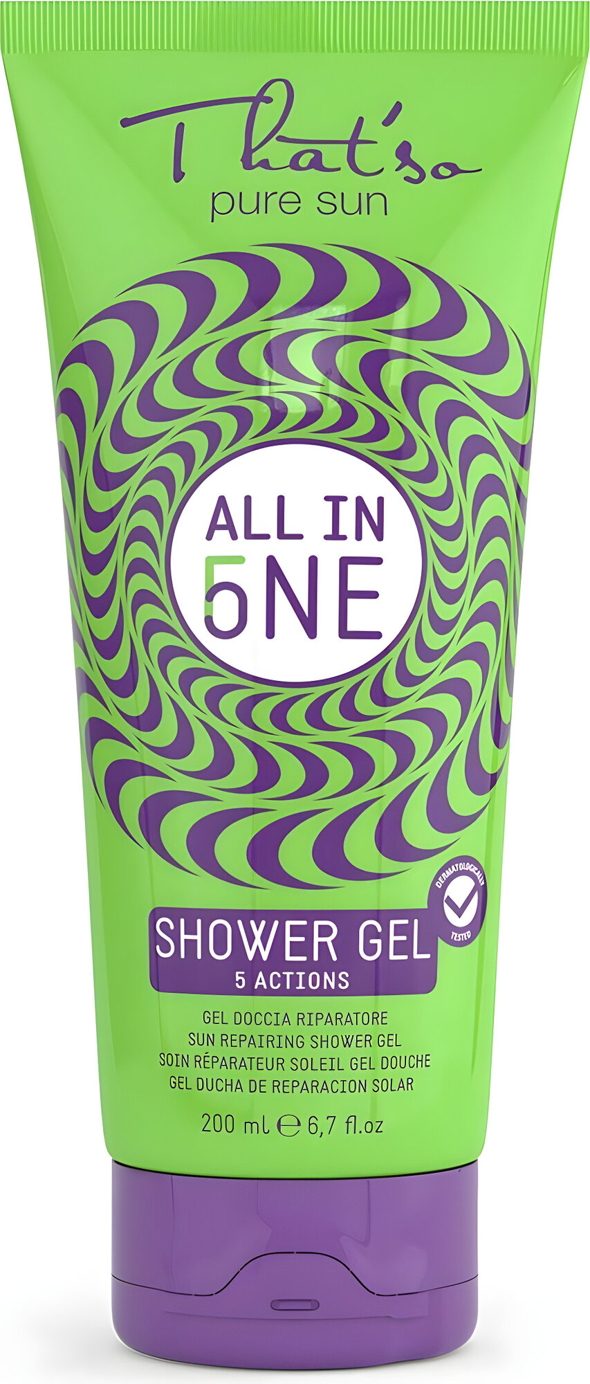 That’so Гель для душа с успокаивающим действием после загара All In One Shower Gel 100+200ml