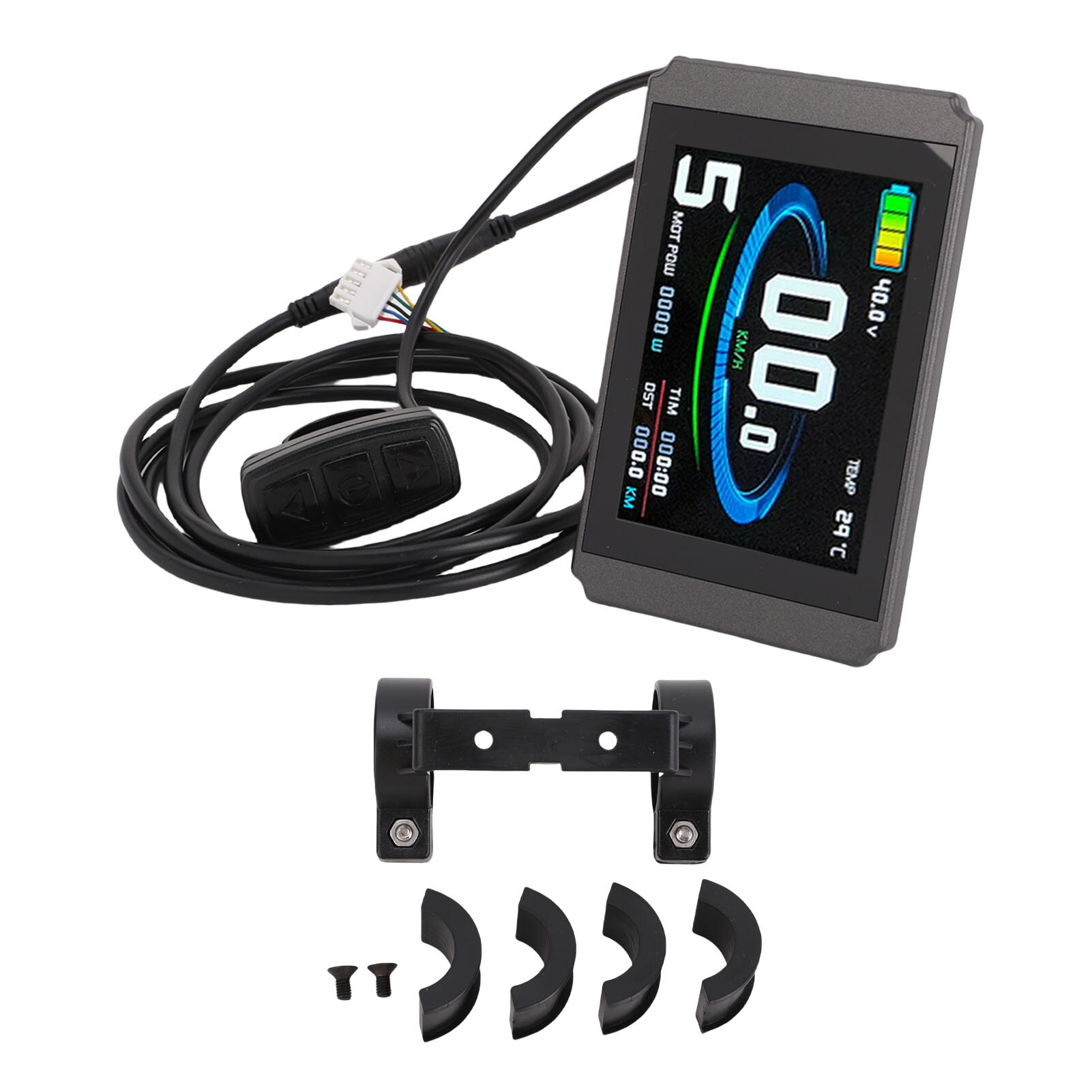 Электрический дисплей lcd8h цветной экран для велосипеда с usb sm коннектором модификации