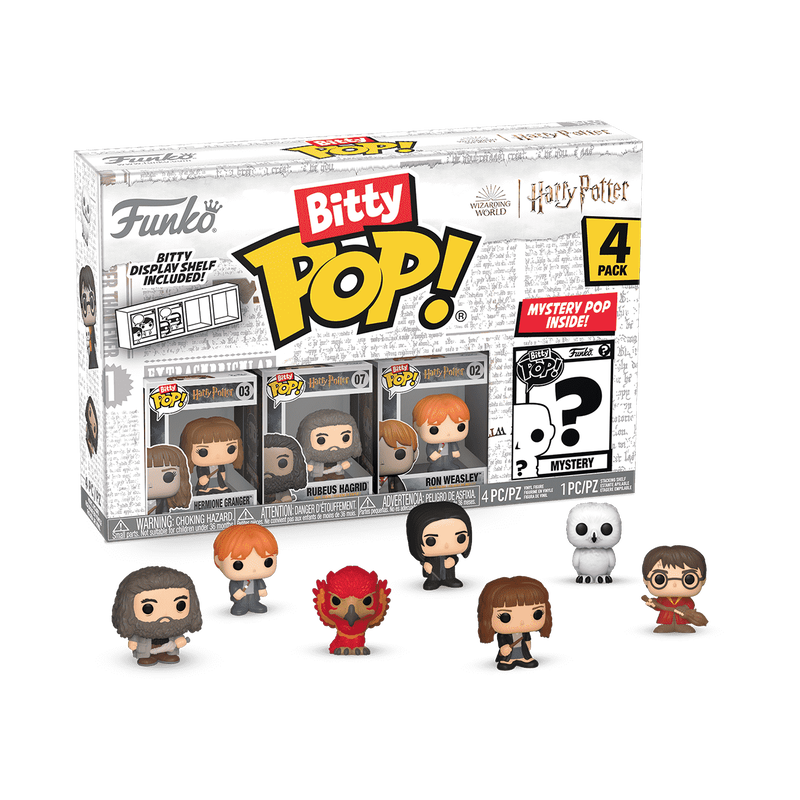 Официальные фигурки Funko в сюрприз-боксе: Спайдер-мен, Гарри Поттер, Одна Пиратка, Хелло Китти - Коллекционные