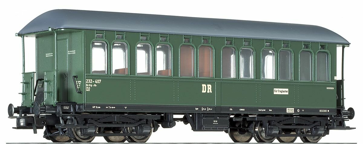 L381802 LILIPUT Пассажирский вагон 2-го класса "Langenschwalbacher" тип B4itrp, DR, Ep.III, H0 1/87