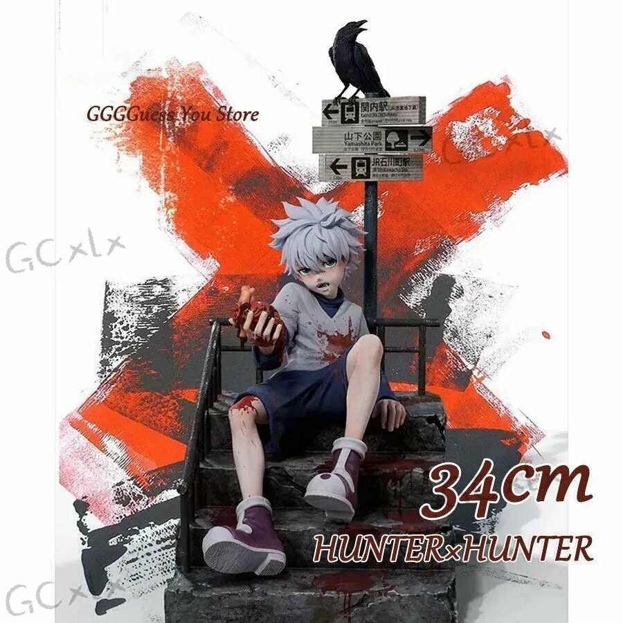 Аниме-фигурка HUNTER x HUNTER Killua Zoldyck 34cm