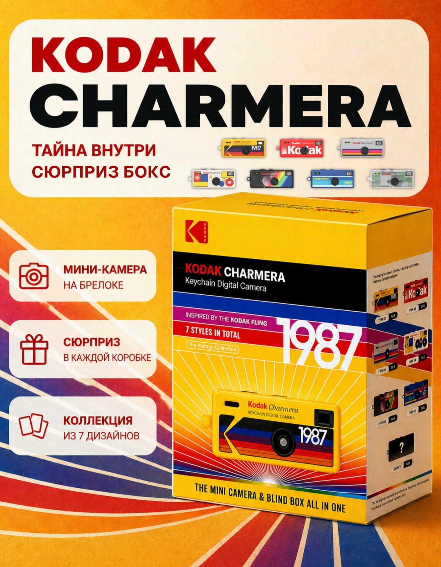 Фотоаппарат Kodak Charmera
