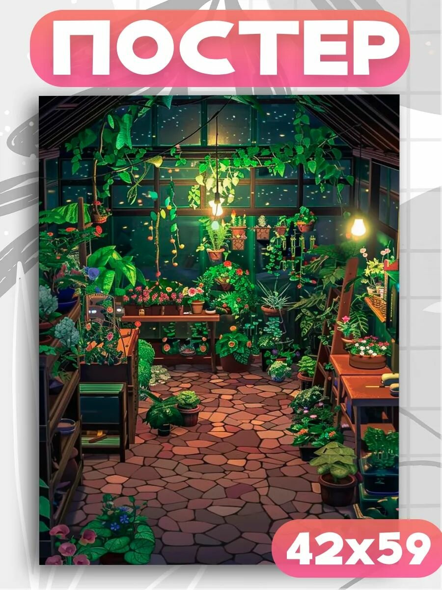 Постеры на стену Stardew Valley , плакат 1шт, А2 размер.
