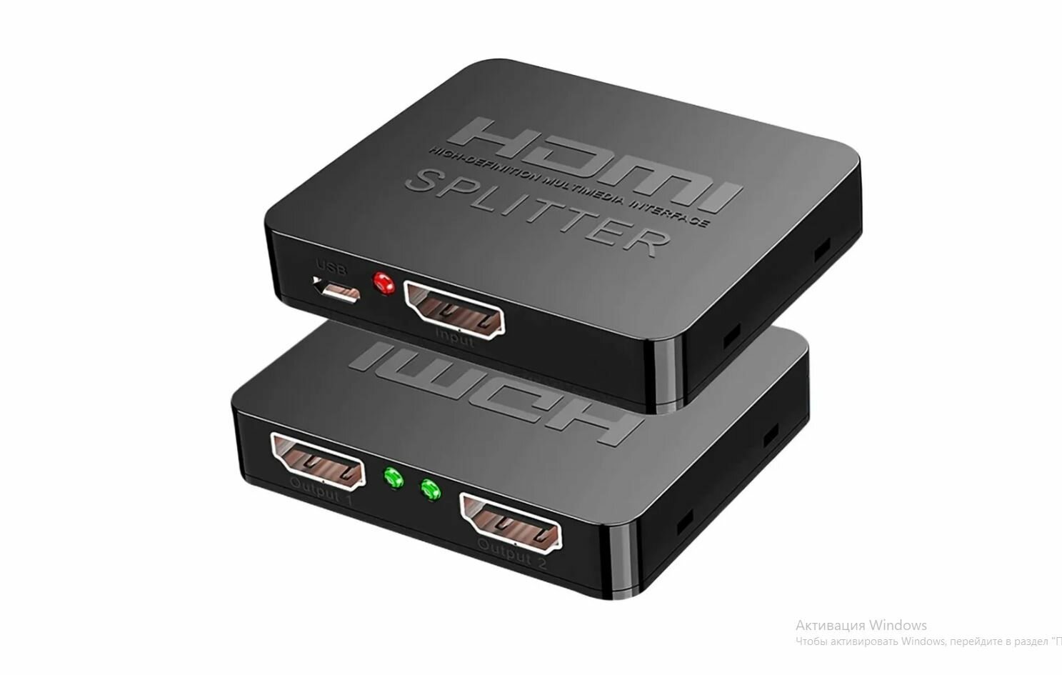 Разветвитель HDMI сплиттер 1 вход 2 выхода 1x2 TESmart 2.0