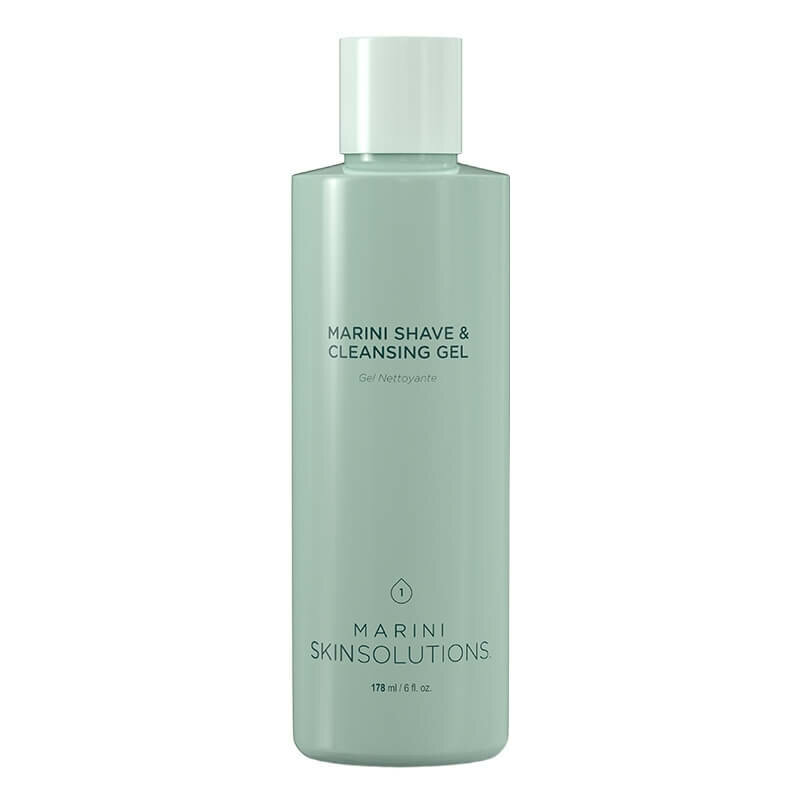 Marini SkinSolutions Гель 2-в-1 для очищения кожи и бритья Shave and Cleansing Gel 178 мл