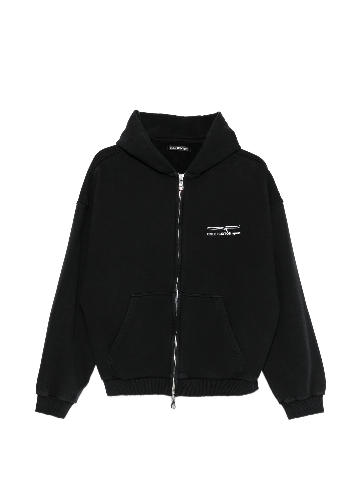 Худи Logo-print zip-up hoodie