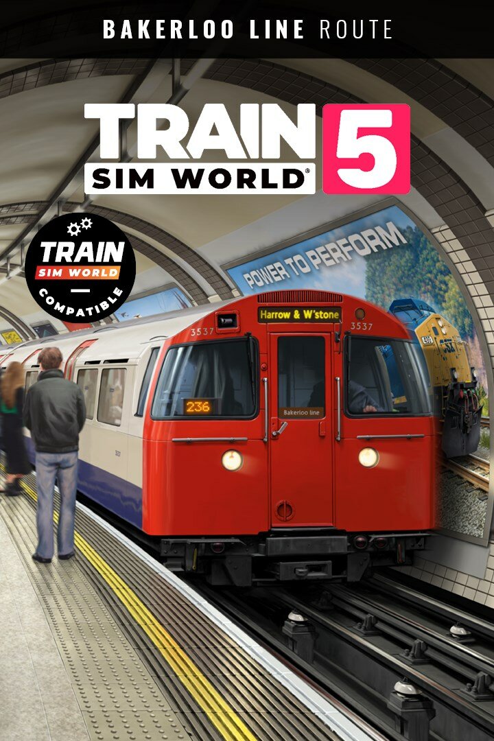 Train Sim World® 5: Bakerloo Line — дополнение (DLC) — дополнение (DLC) для Xbox / Microsoft Store · PC, Xbox One, Xbox Series X|S · цифровой ключ · нужна базовая игра