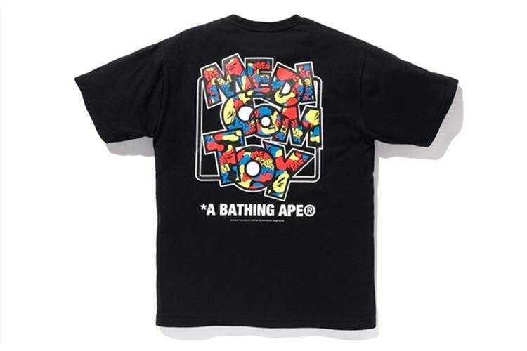 Футболка Bape X Medicom Toy Camo Logo Tee