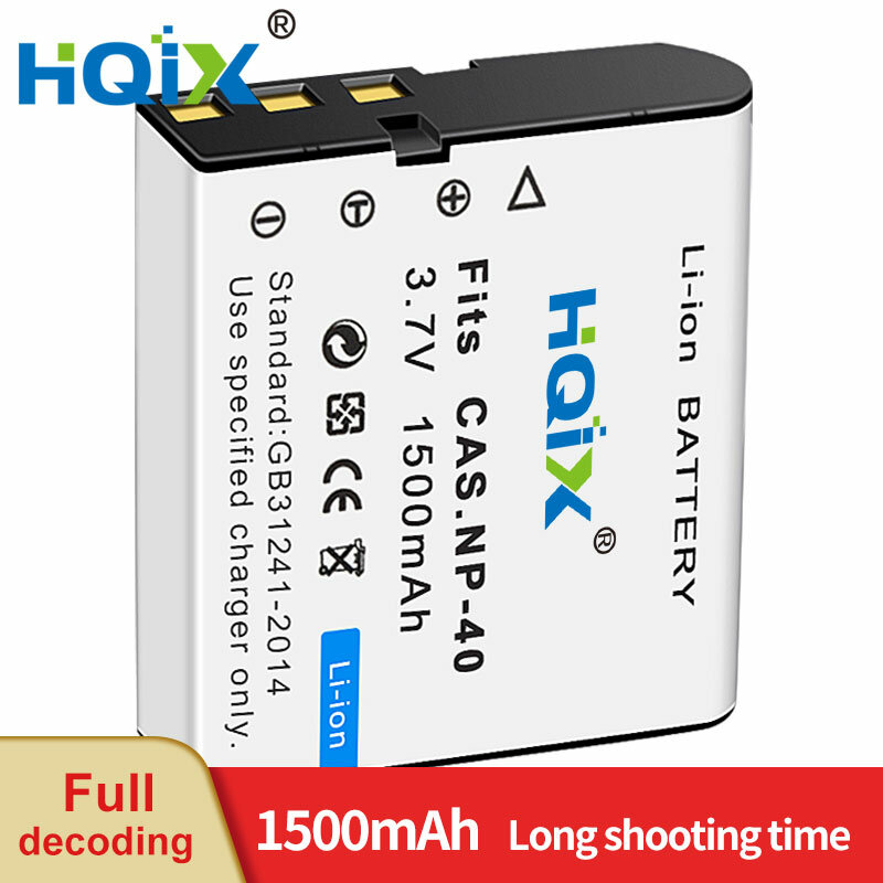 HQIX для CASIO EX-Z1050 Z57 Z50 Z1200 Z1080 P600 Z600 Z55 Z200 Z1000 Z100 Z750 P700 камера NP-40 зарядное устройство Аккумулятор