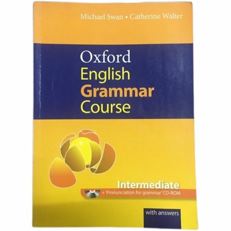 Oxford English Grammar Course Intermediate Reprinted books