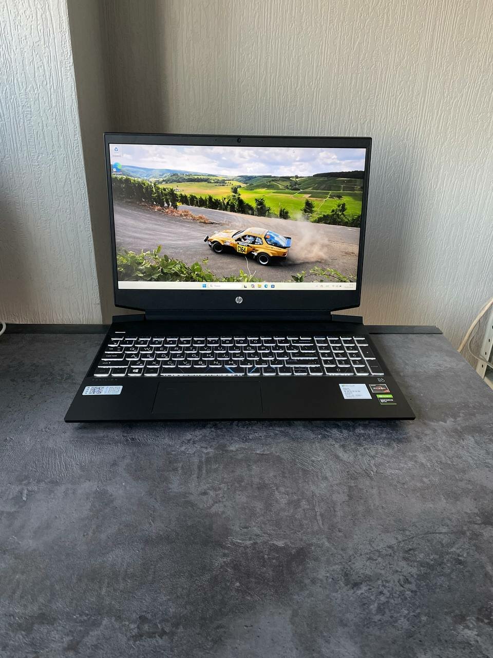 15.6" Ноутбук HP Pavilion Gaming Laptop,1920x1080, Ryzen 7-3750H 2.3GHz, RAM 8GB, 512GB SSD, GeForce GTX 1650