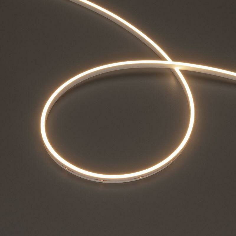 Лента светодиодная MOONLIGHT-SIDE-M196-03x06mm 24V Warm 3000К 7.2Вт/м IP54 2216 wire x2 прямой вывод кабеля герметичная (уп.5м) Arlight 039566