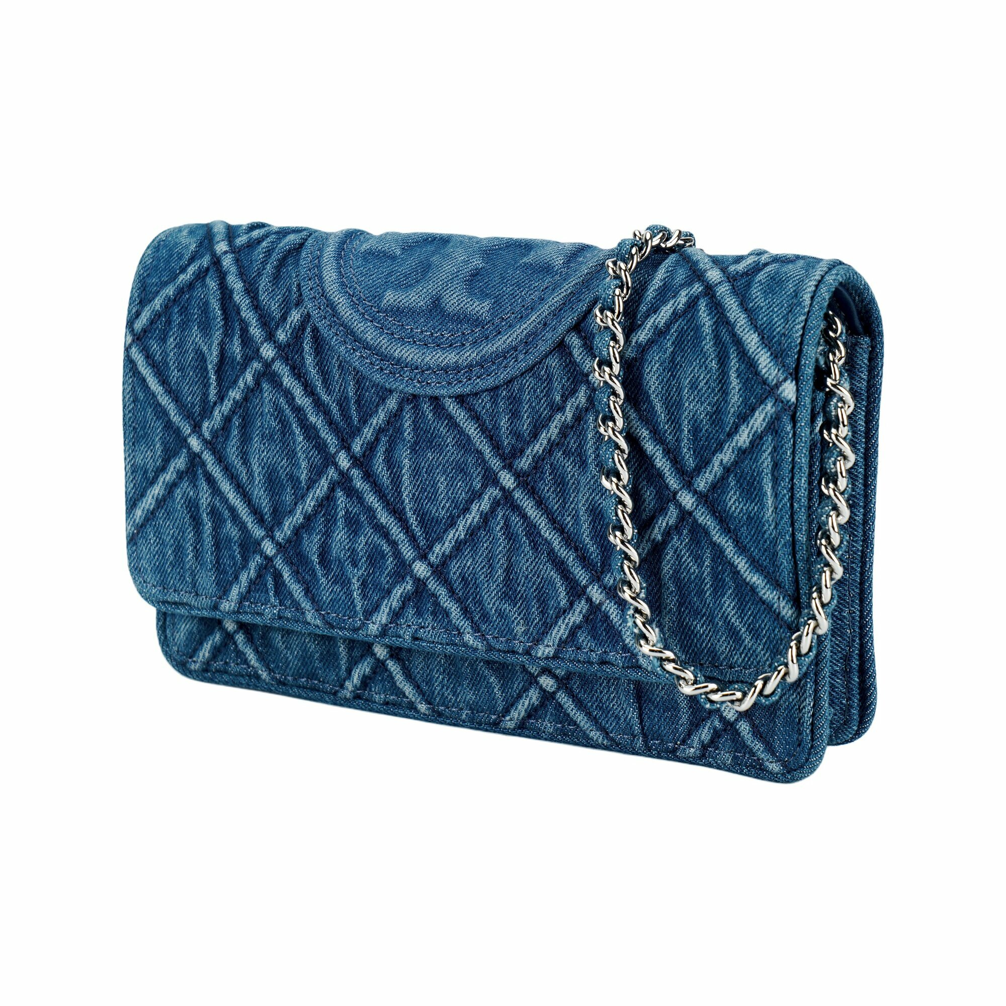 Бумажник Tory Burch, blue — фото 1
